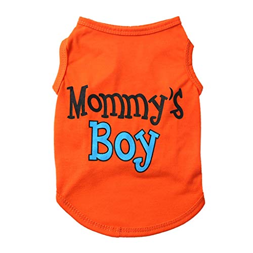 HonpraD Light Medium Dog Puppy Clothes Spring Summer Dog Clothes Pet Vest Elastic Soft Vest Pajama Coat Jacket Shirt for Autumn Winter Indoor Outdoor Sweater