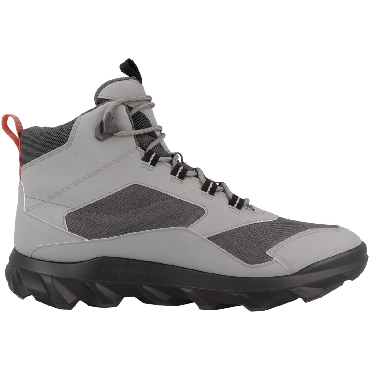 Ecco Men's MX Mid Gore-TEX Ankle Boot, Steel/Magnet, 11-11.5