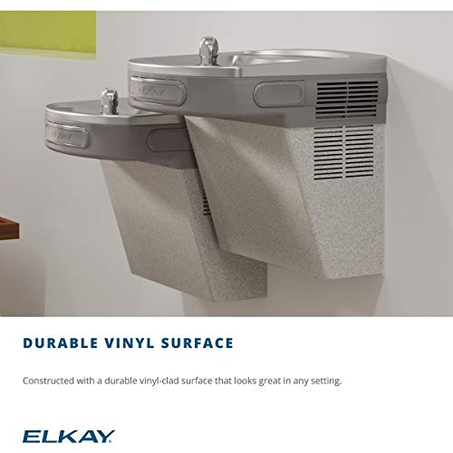 Elkay EZSTL8LC Cooler, Push Bar-Activated, Light Gray Granite