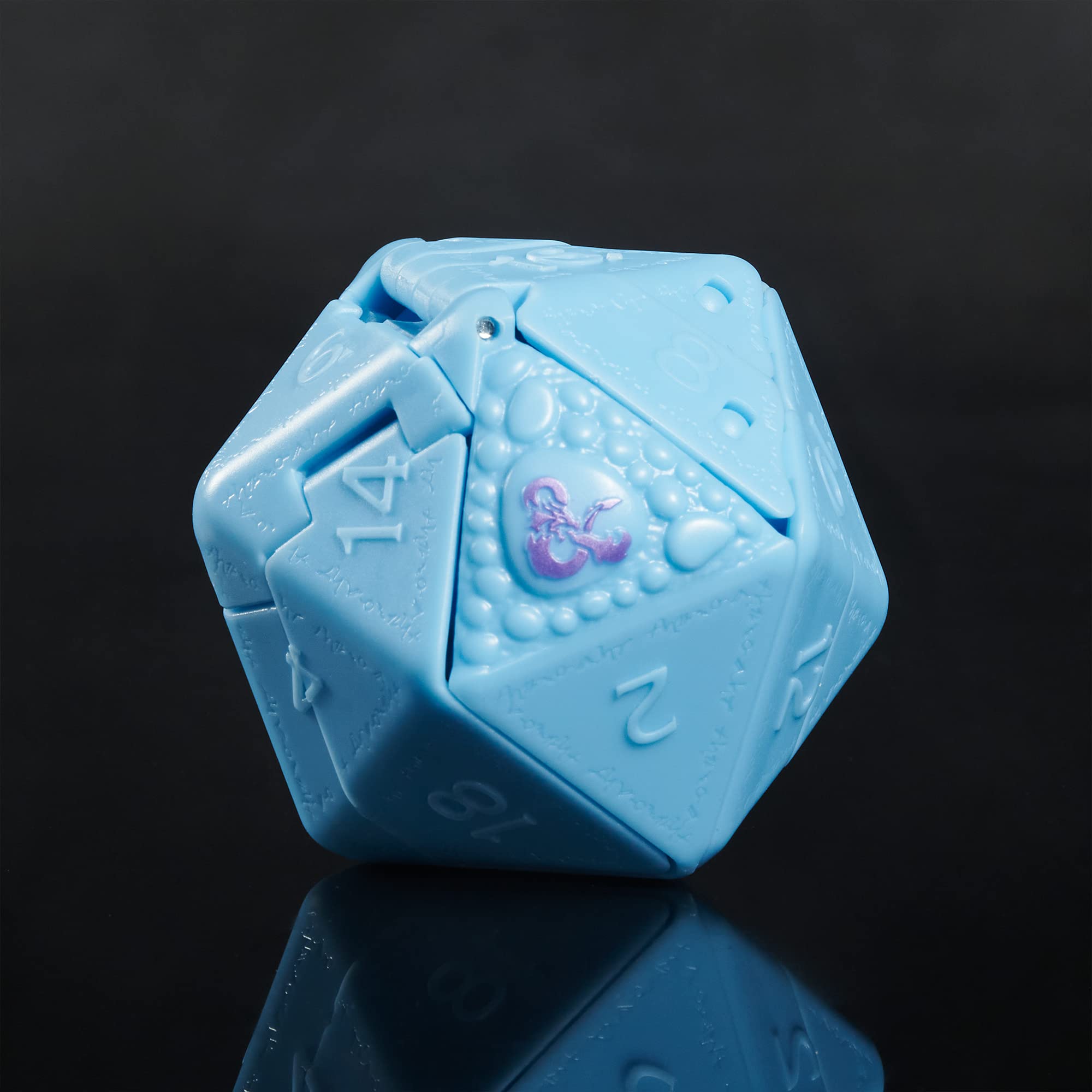Dungeons & Dragons Dicelings Blue Beholder Collectible D&D Monster Dice Transforming Giant d20 Action Figures Role Playing Dice