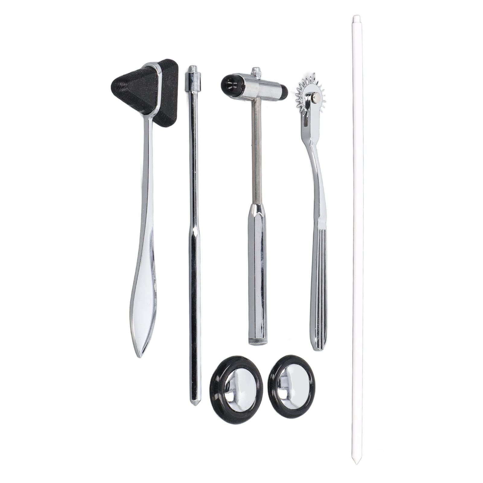 Hammer Set, Neurological Hammer Ergonomic Handle Easy to Use 5PCS for Nervous System Exam for Doctor