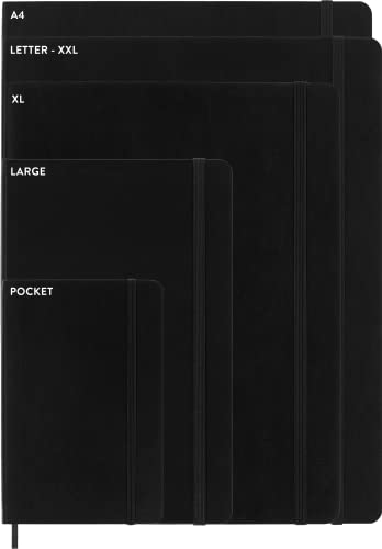 Moleskine Classic Notebook, Soft Cover, XL (7.5 x 9.5") Plain/Blank