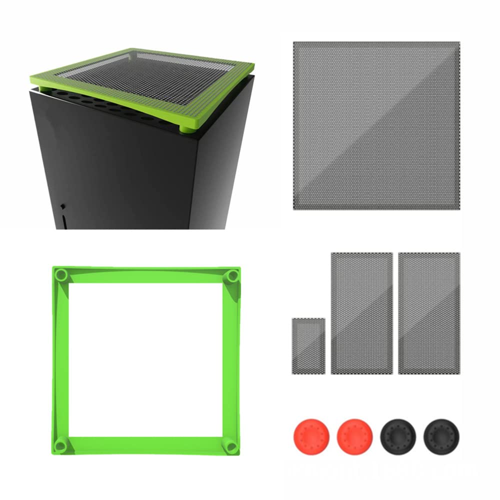 Cooling Fan Filter Dustproof Cover for X-box Series X Gaming Console Dust Cover Game Console Dustproof Net