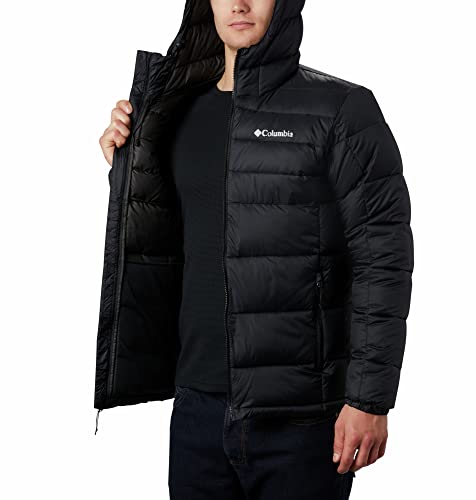 Columbia Men's Buck Butte Insulated Hooded Jacket, Black, XX-Large