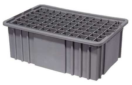 Lewis Bins+ LEWISBins Divider Box DC3050 22-3/8" x 17-3/8" x 5", Gray