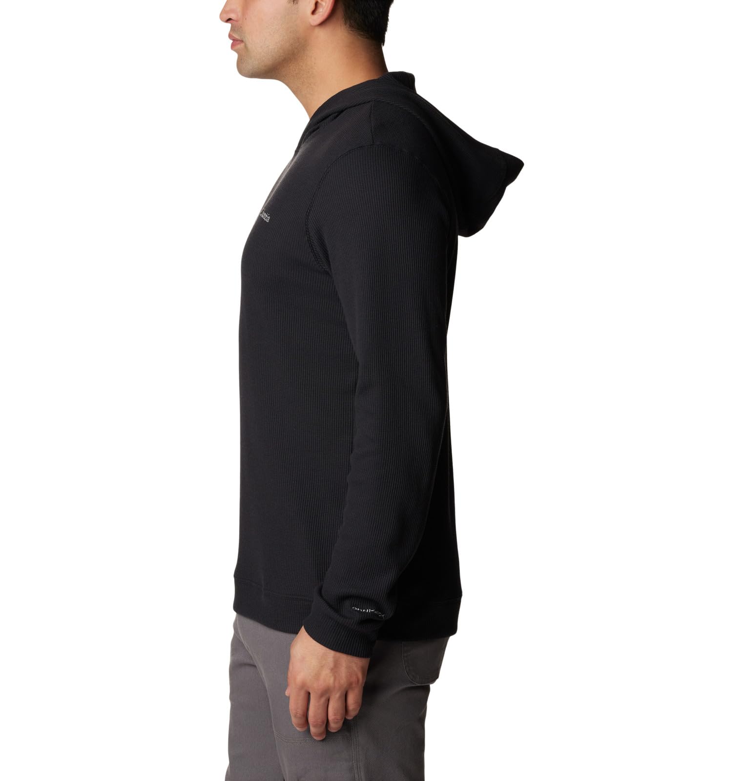 Columbia Men's Pitchstone Knit Hoodie, Black, X-Large