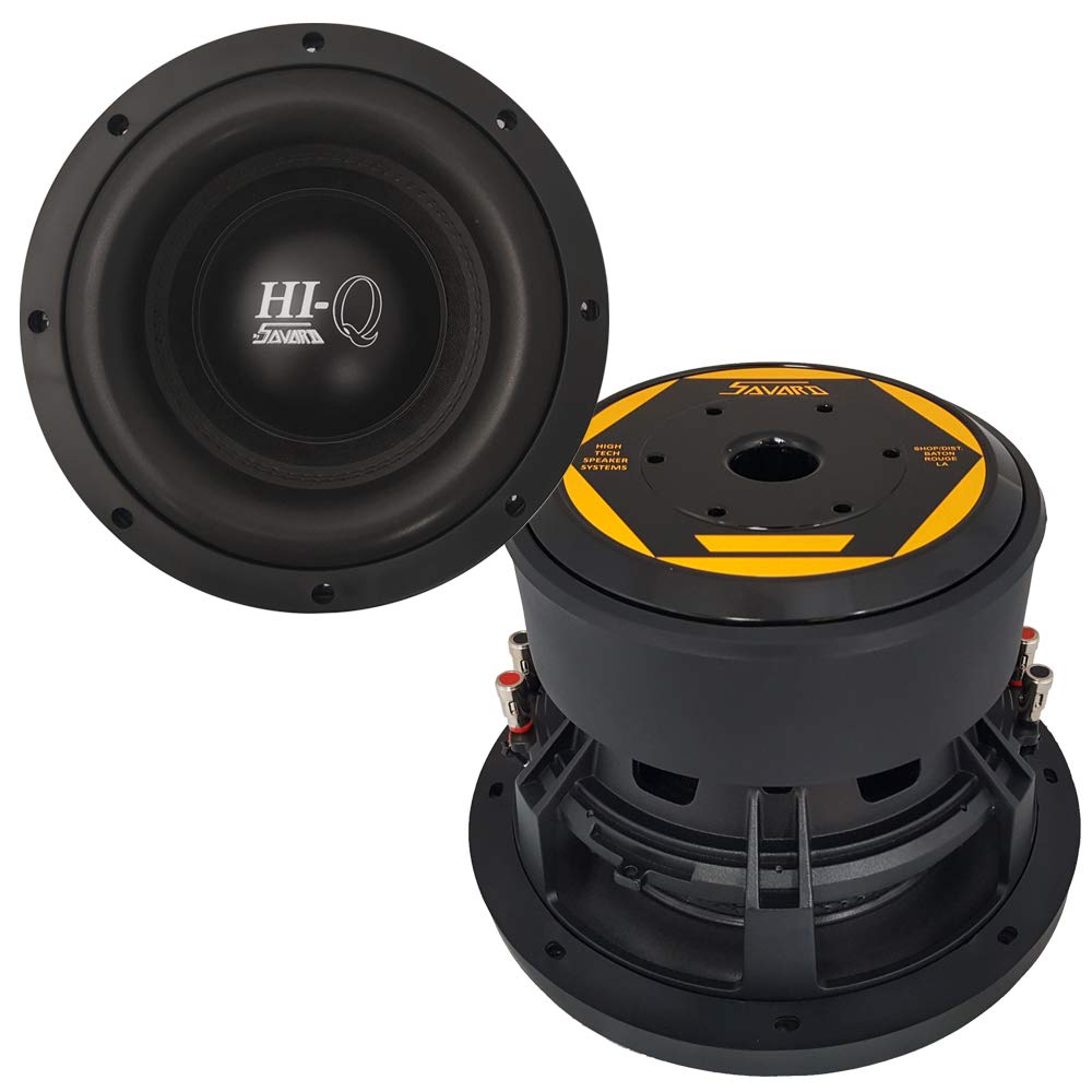 SAVARD Speakers Hi-Q Series v2 10" D2 Ohm Subwoofer