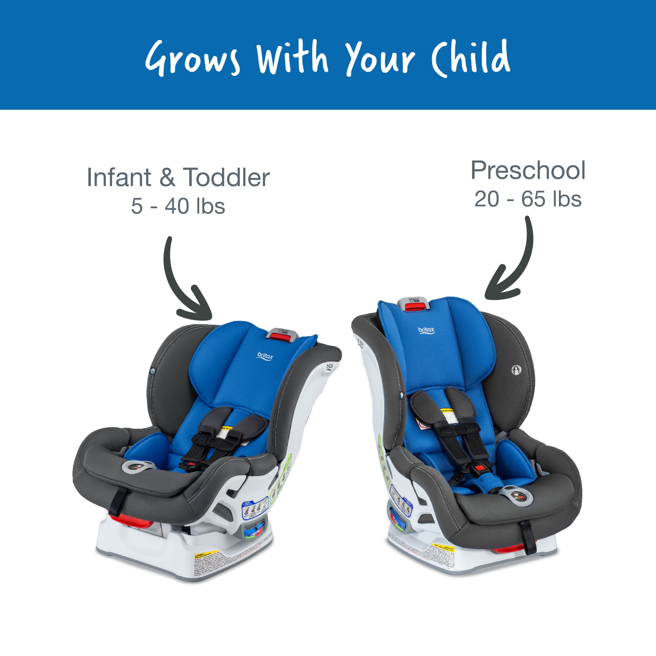 Britax Marathon ClickTight Convertible Car Seat, Bubbles [Amazon Exclusive]