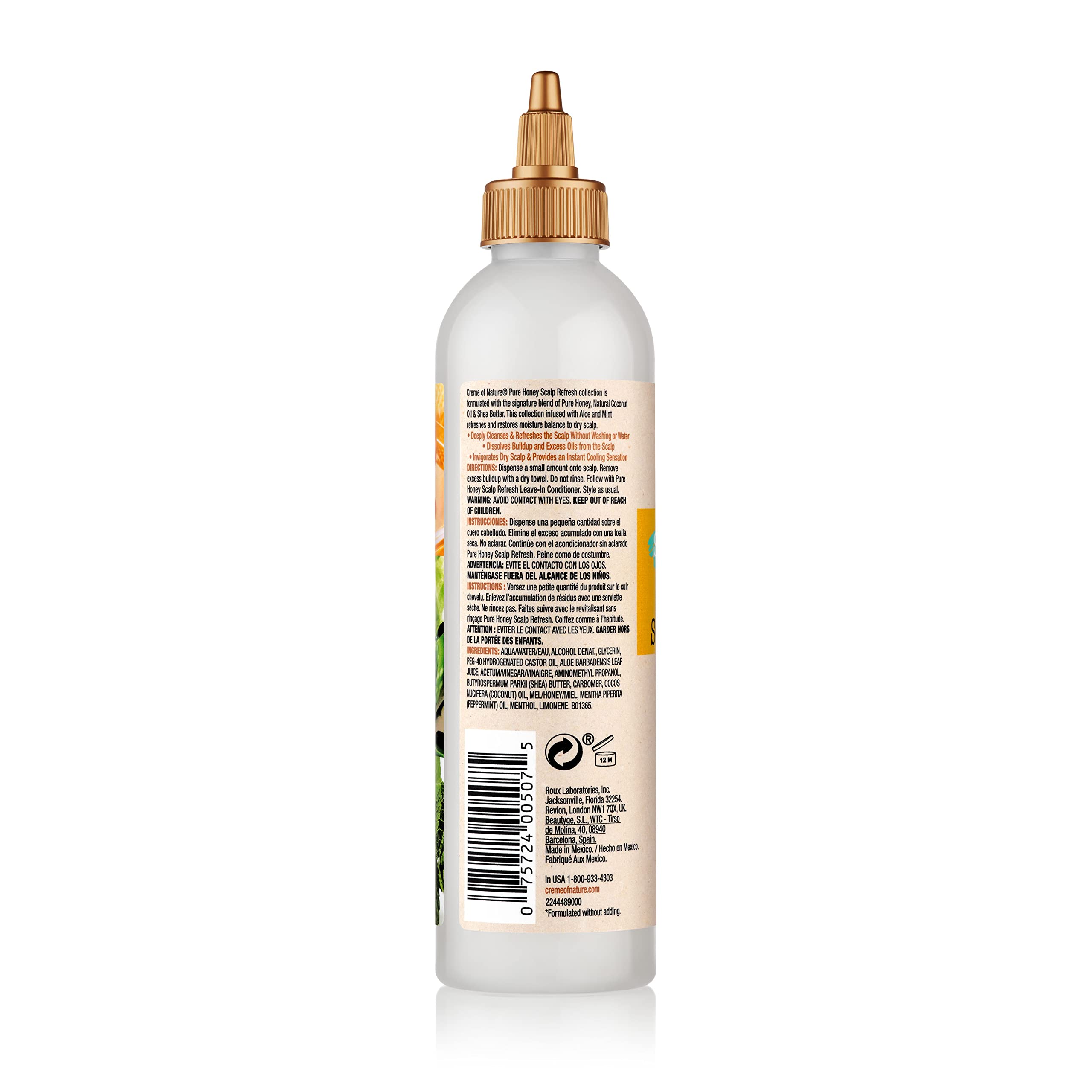 Creme of Nature Scalp Cleanising Treatment, Scalp Refresh, Braid Wash, Hair Cleanser 8 Oz