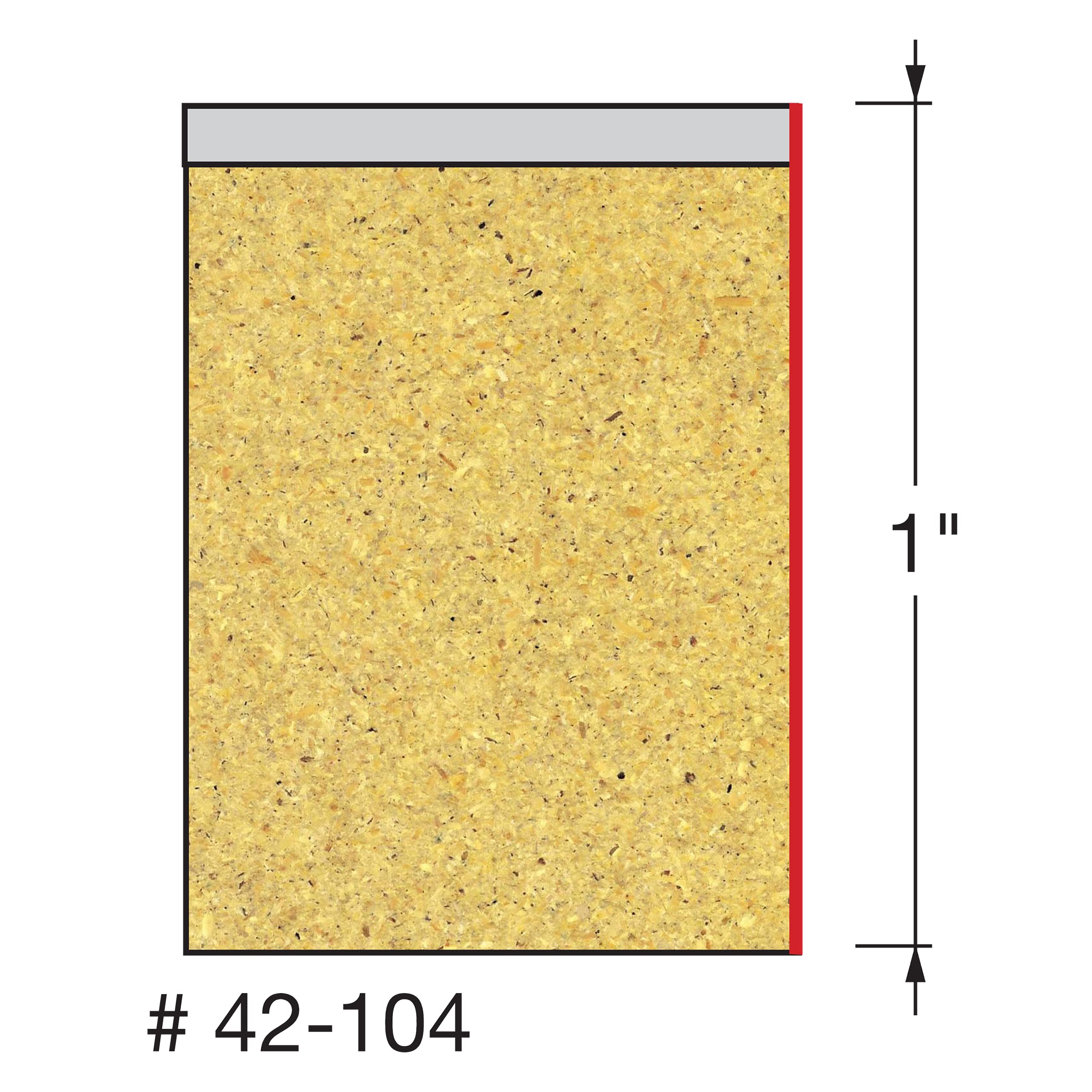 Freud 42-104: 1/2" (Dia.) Bearing Flush Trim Bit