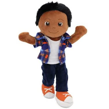 Playtime by Eimmie 14" Soft Baby Doll - Plush Rag Dolls for 2 Year Old Girls and Boys, Toddler & Infants - Girl Toys - Stuffed Toy Companion - Washable & Sensory Fabric Body - Charlie - Boy Dolls Kids