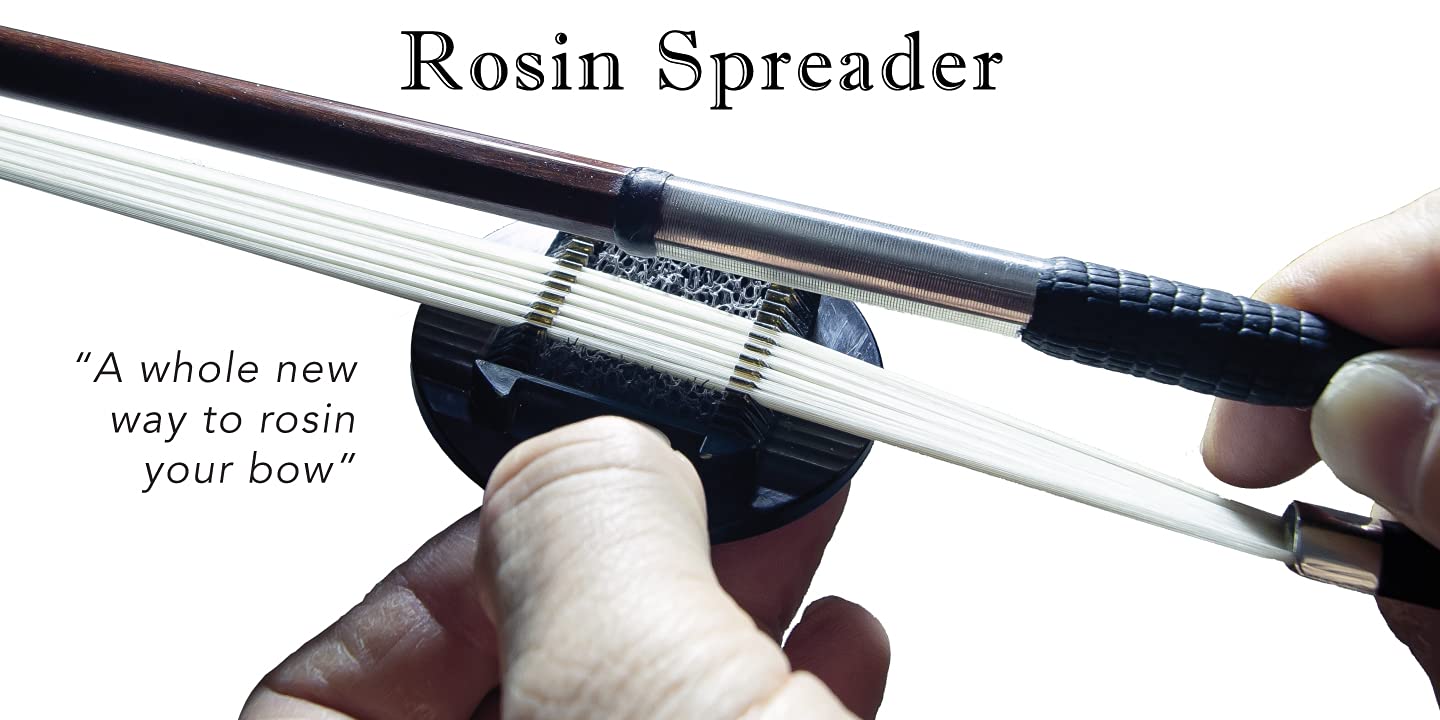 CECILIA 'Sanctus' Rosin for Viola, Rosin Specially Formulated Viola Rosin for Viola Bows with Included Rosin Spreader (Full Cake)