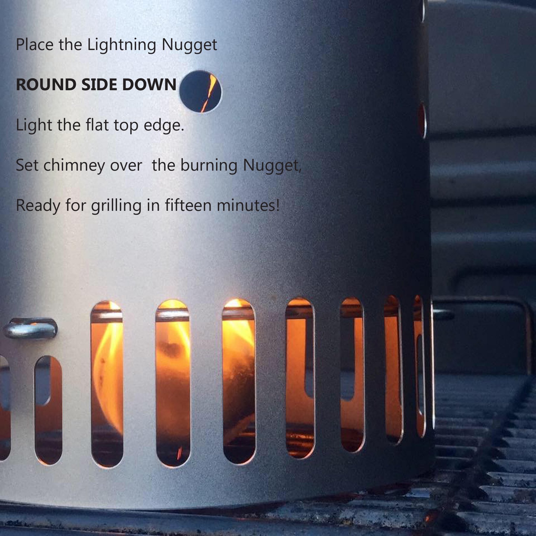 Lightning Nuggets n350 Fire Starter Box Bulk, 2" x 2" x 1.25", Tan