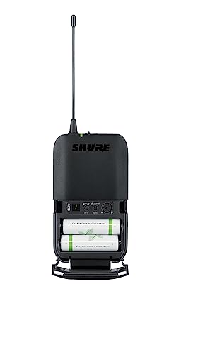 Shure BLX188/CVL Wireless Microphone System - 14-Hour Battery Life, 300 ft Range, UHF | Includes (2) Lavalier Mics, Dual Channel Receiver | J11 Band (BLX188/CVL-J11)