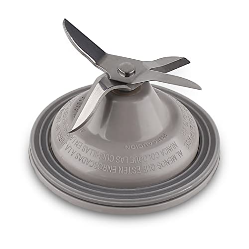 Veterger Replacement Parts 5-Cups Glass Jar with blade and cap,Compatible with BLACK&DECKER 10-Speed Blender BL2010BPA/BL2010BP/ BL2020S/ BL-2020/ BL2010BG