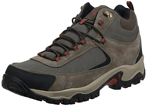 Columbia Men's Granite Ridge Mid Waterproof, Mud/Rusty, 9.5