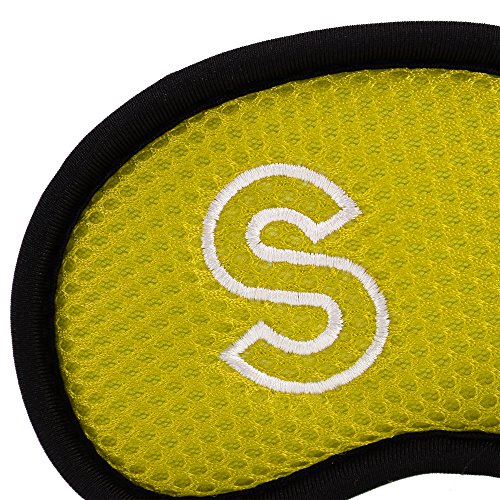 Craftsman Golf 10 pcs/set Meshy Golf Iron Covers Set (Yellow)
