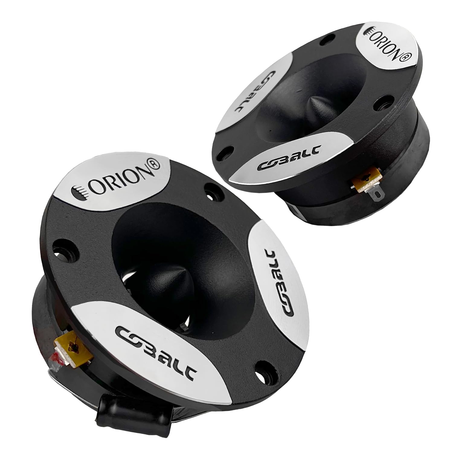 ORION Cobalt Series CTW101 3.75â Super Bullet Tweeter | Aluminum Diaphragm, 1â Voice Coil, 50W RMS, 200W Max, Built-in Crossover - Pro Car Audio Sound System Tweeter (Pair)