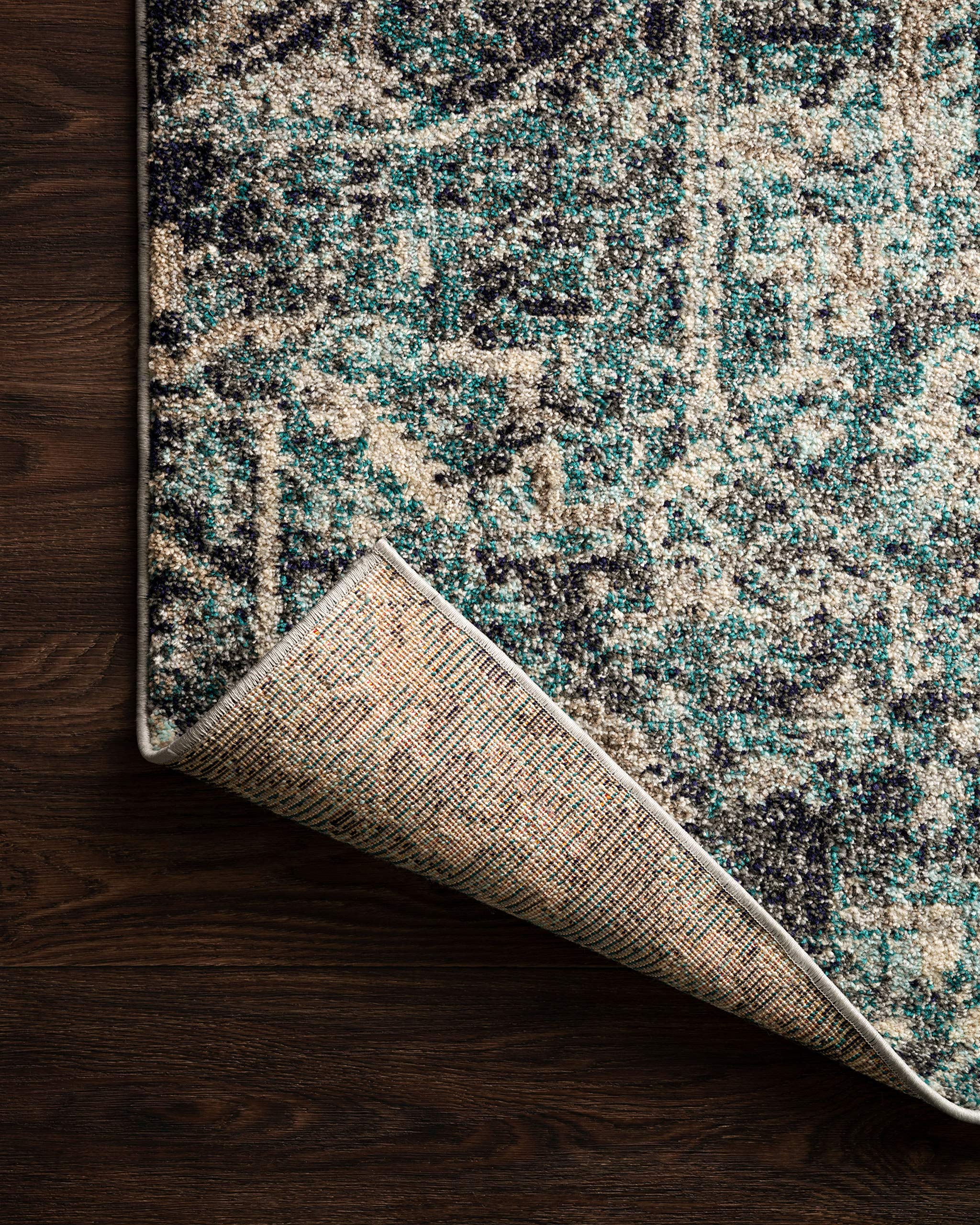 Loloi II Nadia NN-07 Smoke Transitional Accent Rug 3'-0" x 5'-0"