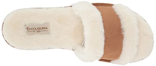 Koolaburra by UGG Women's Milo Peep Slipper, Natural, 9