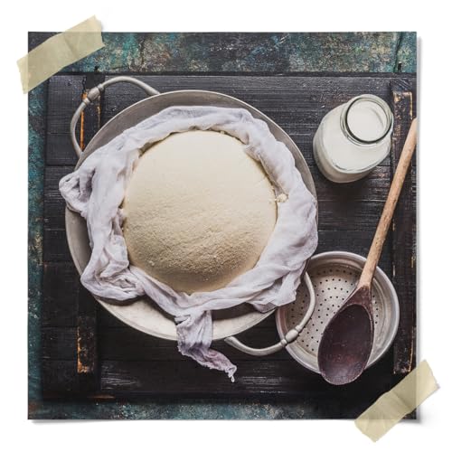 Fermentaholics DIY Fresh Cheese Making Kit - Ricotta, Mozzarella, Burrata, Paneer, Cottage Cheese, etc. - Includes Rennet for Cheese Making, Cheese Salt, Citric Acid, Cheese Cloth, & Recipe Booklet