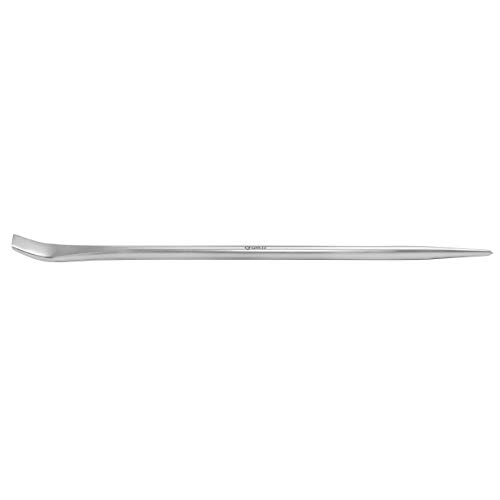 GROZ 30-Inch Aligning Pry Bar | 7/8-Inch Diameter | Round Section | Heavy Duty Chrome Alloy Steel | Zinc Plated | Great for Providing Extra Leverage (33172)