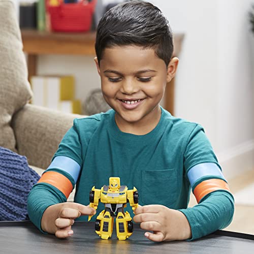 Transformers Playskool Heroes Rescue Bots Academy Classic Team Bumblebee, Converting Toy Robot Action Figure, Christmas Stocking Stuffers for Kids, Ages 3+