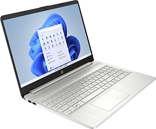 HP 2023 Newest Laptop, for Business and Students, 15.6" Touchscreen Display, Intel Core i3-1115G4 Processor, 16GB RAM, 512GB SSD, Wi-Fi, Bluetooth, Webcam, Windows 11 Home in S Mode, Natural Silver