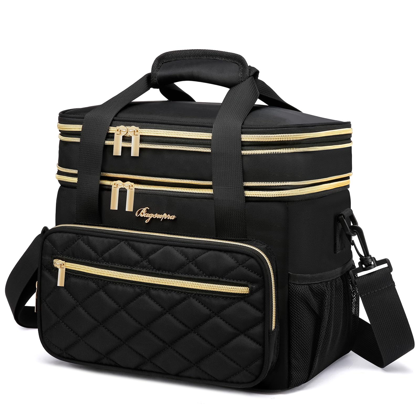 Expandable Insulated Lunch Bag Women,Girls Extra Large Lunch Box Leakproof Lunch Tote Reusable Cooler Bag for Adult Work Picnic Hiking Beach
