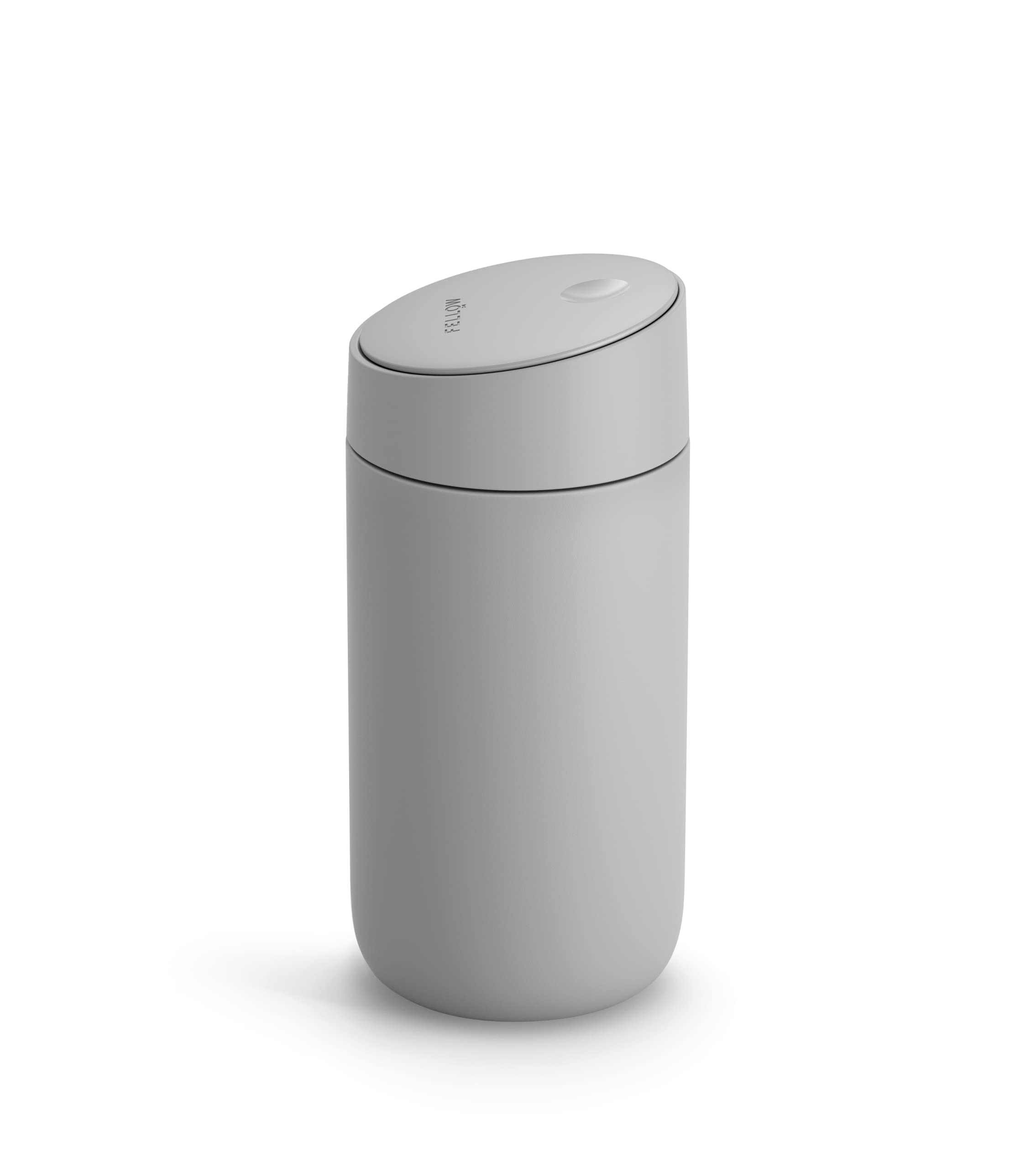 Fellow 12 oz Carter Slide Travel Coffee Mug with Slide-Lock lid - Leak Proof To-Go Coffee Tumbler with Ceramic Interior and Vacuum-Insulated Stainless Steel - Coffee Cups - Matte Grey