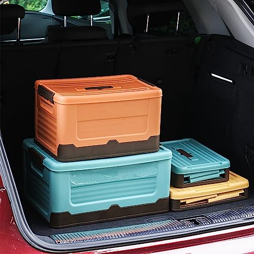 degtnb Large Capacity Heat Resistant Plastic Folding Storage Box - Toys Organizer Holder, Ideal for Home