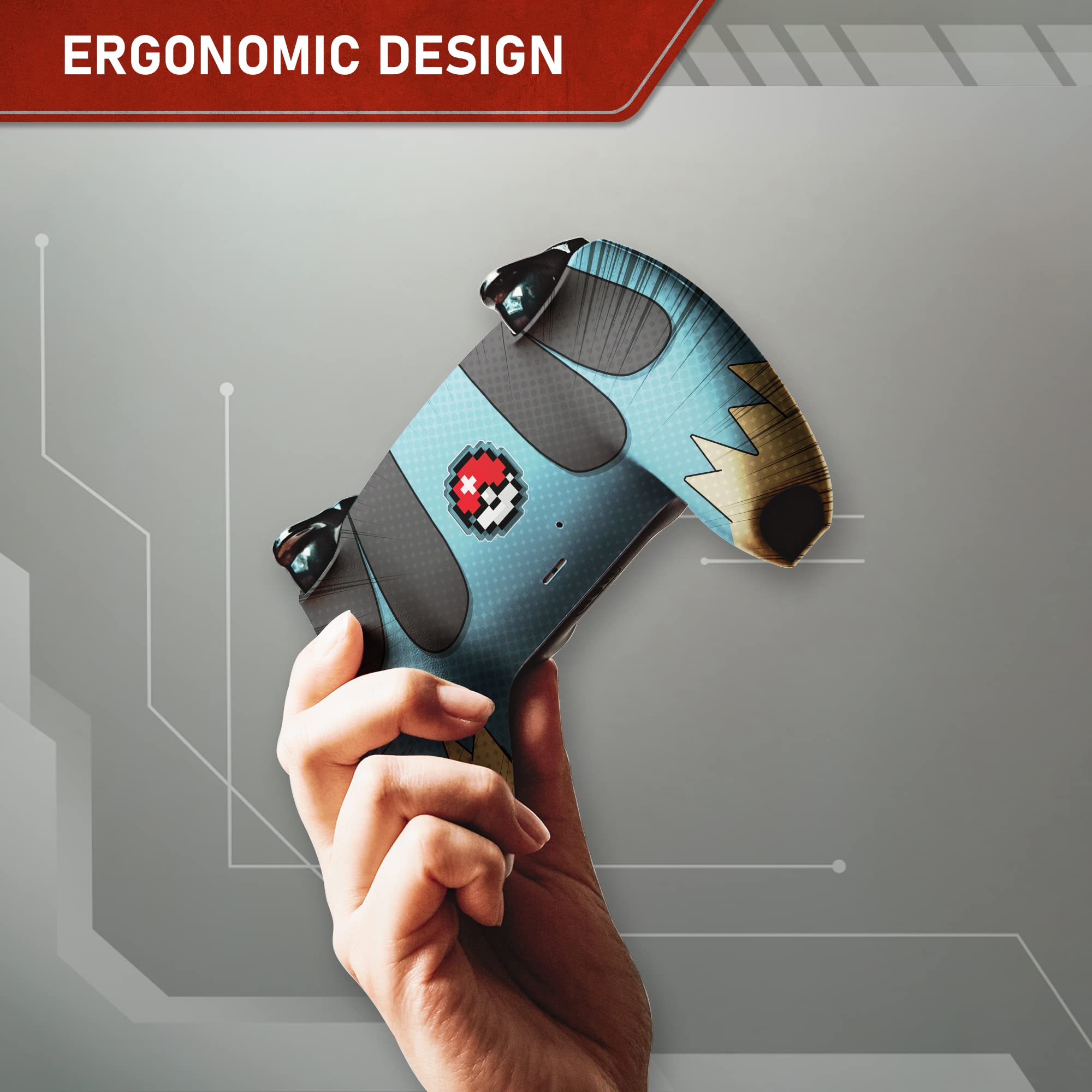 Dyeport Original PS-5 Controller compatible with Play-Station 5 Console | Custom PS-5 Wireless Controller | Printed in USA with Advanced HYDROGRAPHIC Technology (NOT JUST A SKIN or DECAL)