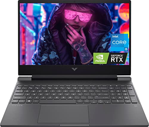 HP Newest Victus Gaming Laptop, 144Hz 15.6" FHD Display, 12th Gen Core i5-12450H(> Ryzen 7 5800H), 32GB DDR4 RAM, 1TB NVMe SSD, NVIDIA Geforce GTX 1650, Backlit Keyboard, WiFi 6, RJ-45, HDMI, Win 11