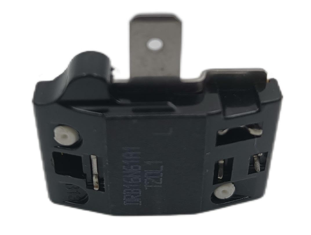 QP2-4.7 PTC Starter Relay 1 Pin Refrigerator Starter Relay and 6750C-0005P Refrigerator Overload Protector Compatible with LG Refrigerator Compressor