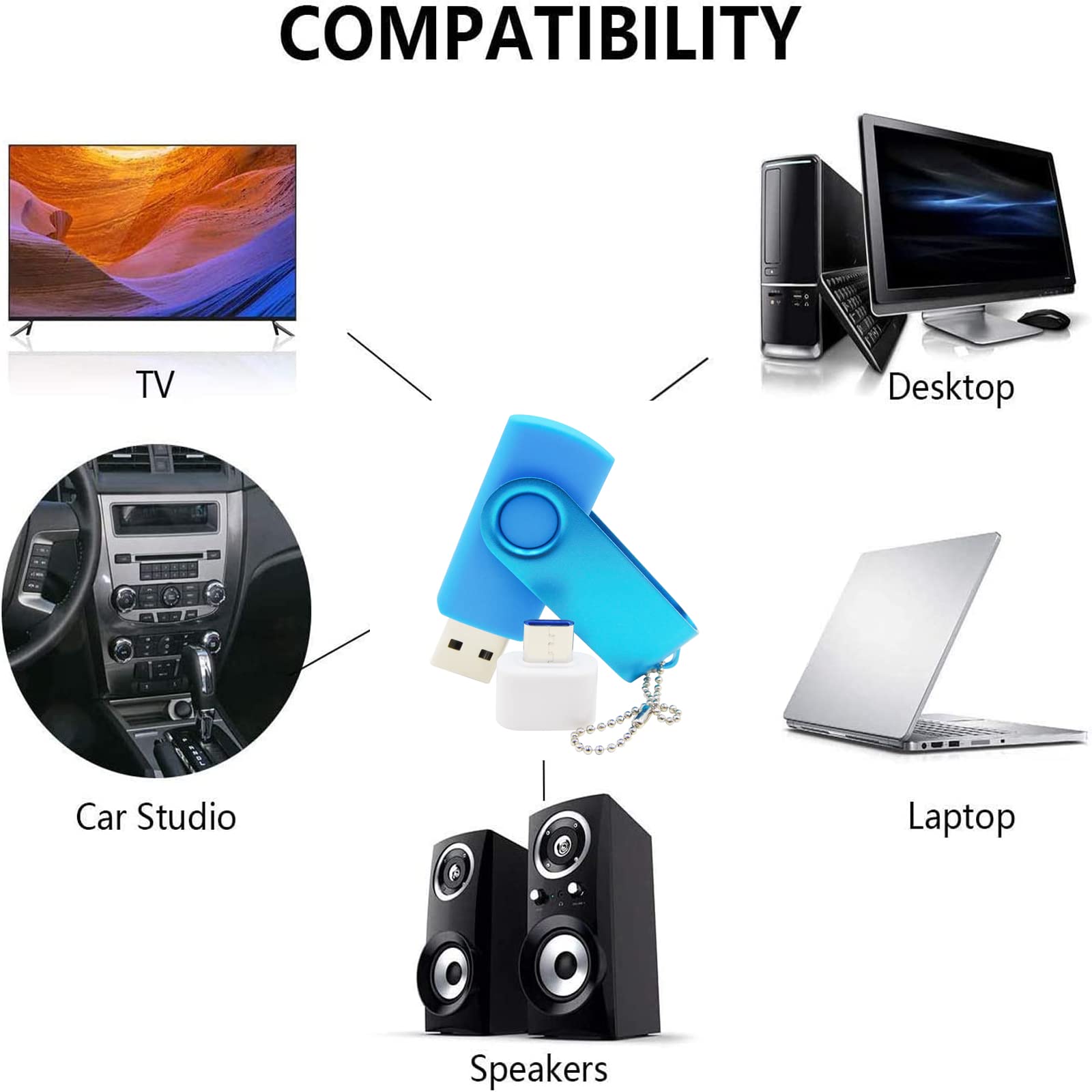 Chauuxee 1GB USB STICKS FLASH DRIVES MEMORY DISk THUMB DRIVE Pen DRIVES for PUPIL STUDENTS BIDDING&TENDER DOCUMENTS (Sky Blue)