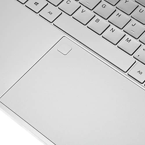 Fabul Portable Laptop, 2.4G 5G WiFi 15.6in Laptop Silver 1920x1080 IPS HD Quad Core Quad Thread 100‑240V 16G 256G for Work (16+256G US Plug)