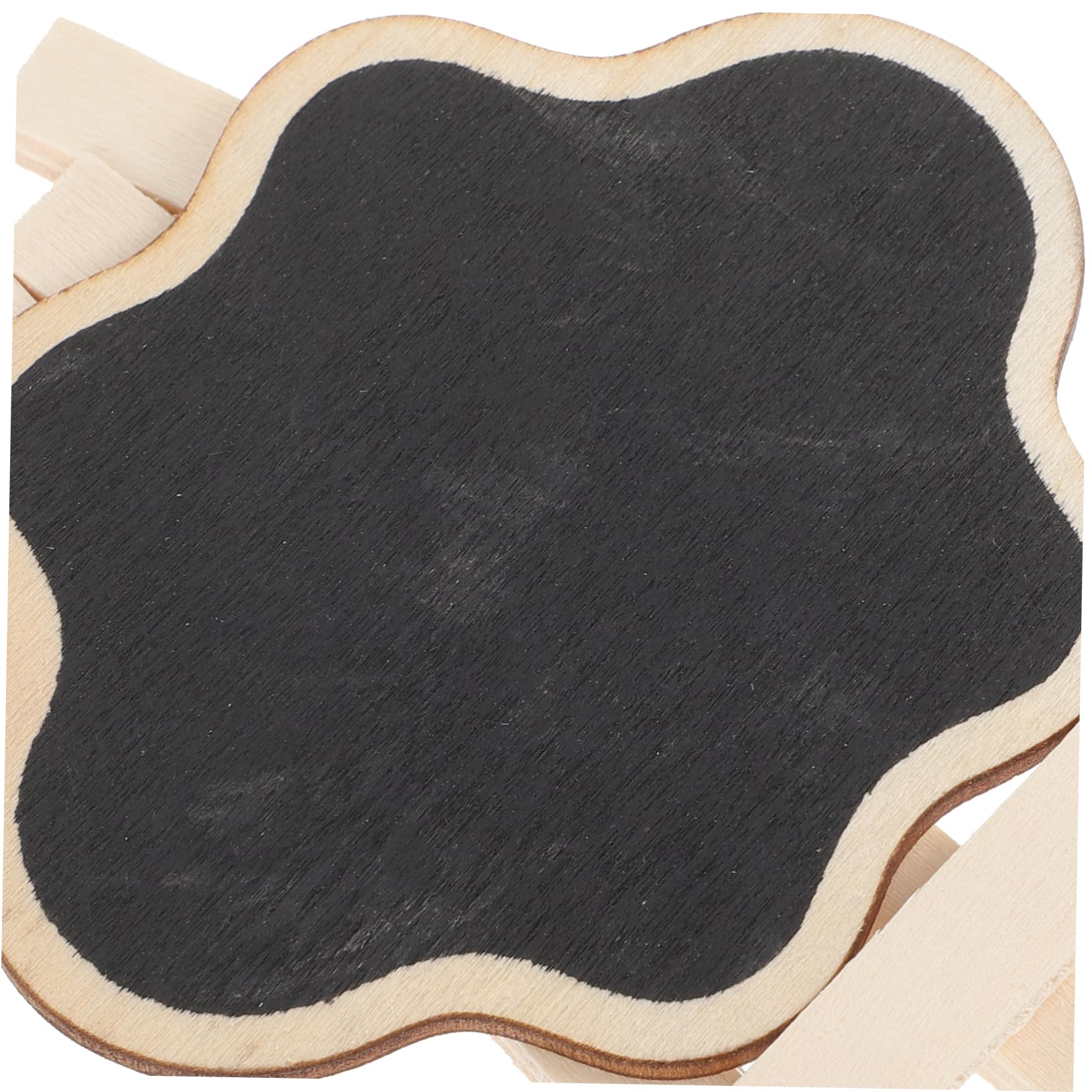 COHEALI Mini Chalkboard 1 Set Mini Blackboard Blackboard for Desktop Chalkboard Sign for Desk Miniature Table Chalkboard The Clouds Wooden Billboard Small Blackboard