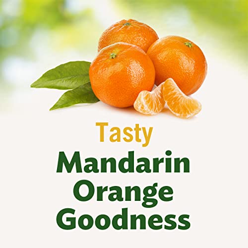 Del Monte Mandarin Orange in 100% Juice Snack Cups, 4-Ounce Cups (Pack of 12)