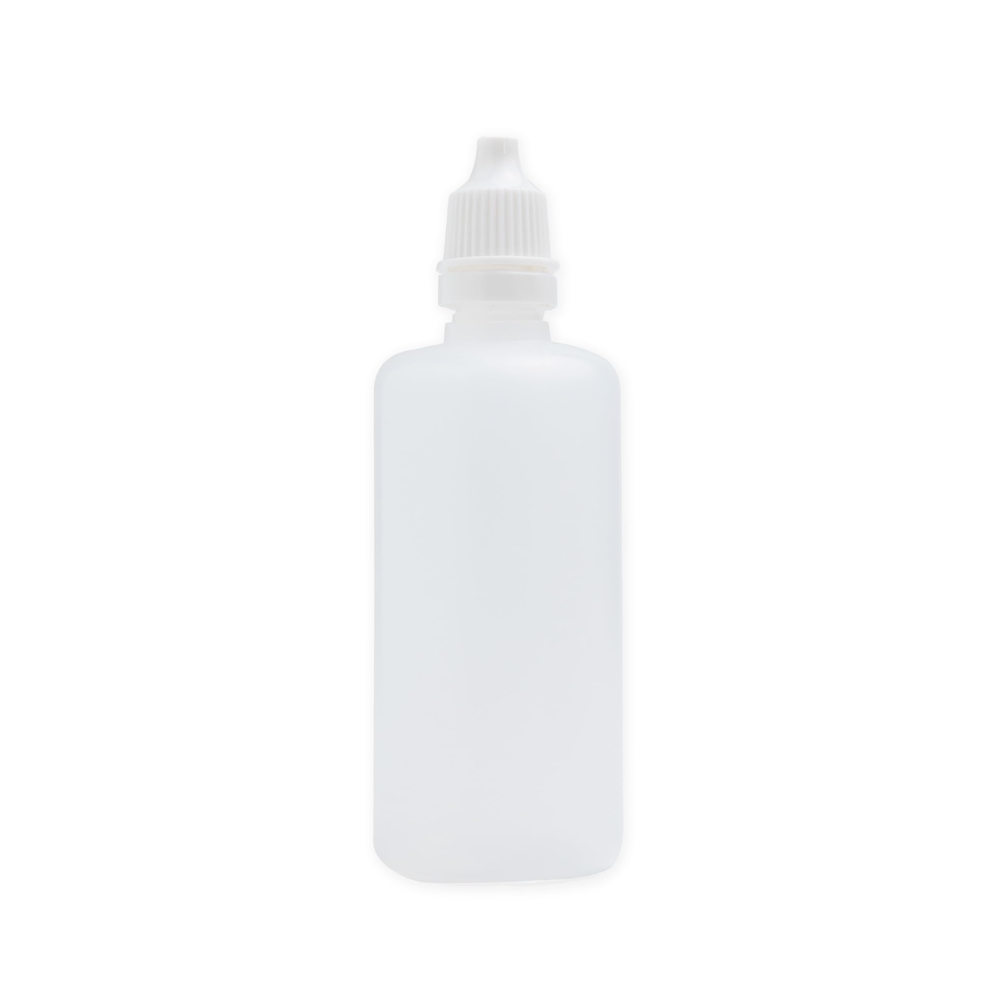 EXTEND LAB Plastic Dropper Bottle - Squeezable Eye Dropper Bottles - Refillable Mini Dropper Bottles with Srew Cap - Ideal for Essence, Oil and More - 60ml, 5 PCS