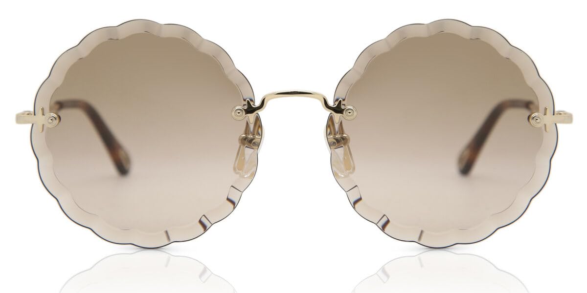 Chloe CH0047S Gold/Brown/Gradient One Size