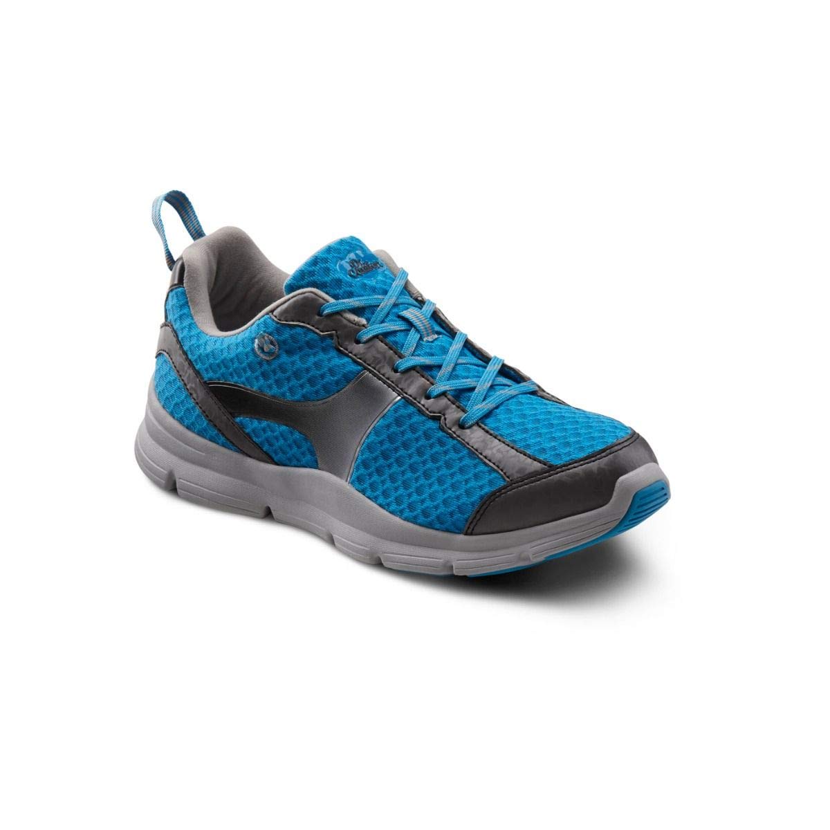 Dr. Comfort Meghan Women Sneaker Athletic Shoes w/Gel Inserts-Therapeutic Diabetic Womens Running Shoes, Blue 6 Wide (C-D) Lace