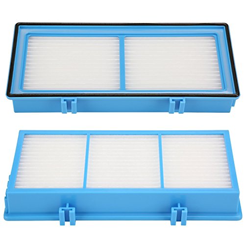 Nispira True HEPA Air Filter Replacement Compatible with Holmes Air Purifier AER1 HAPF30AT - 1.2” x 10” x 4.6” (4 HEPA Filters)