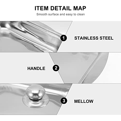 Metal Tray Stainless Steel Chafing Dish Buffet Chafer Rectangular Buffet Stove Chaffing Servers with Glass Covers Food Tray Warmers for Parties Buffets Catering
