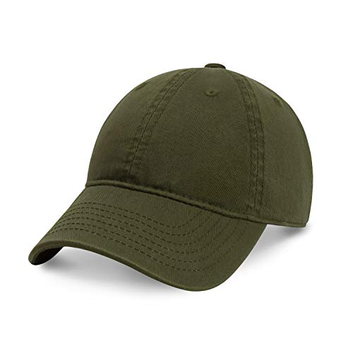 CHOK.LIDS Everyday Premium Dad Hat Unisex Cotton Baseball Cap for Men and Women Adjustable Lightweight Polo Style Curved Brim (Black.)