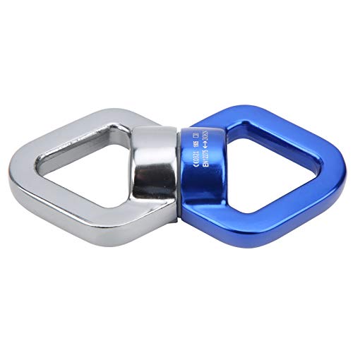 Climbing Safety Swing 360° Rotator Hanging Accessory for Yoga(grey blue)