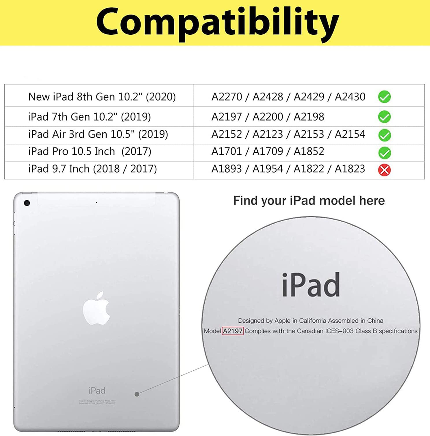 for iPad 10.2/10.5Case,with Coaster Adjustable Stand Auto Wake & Sleep Smart Cover for iPad 9th / 8th / 7th Generation (2021/2020/2019) 10.2 inch/iPad Air 10.5" 2019 - Sunflower and Sloth (Pen Bag)