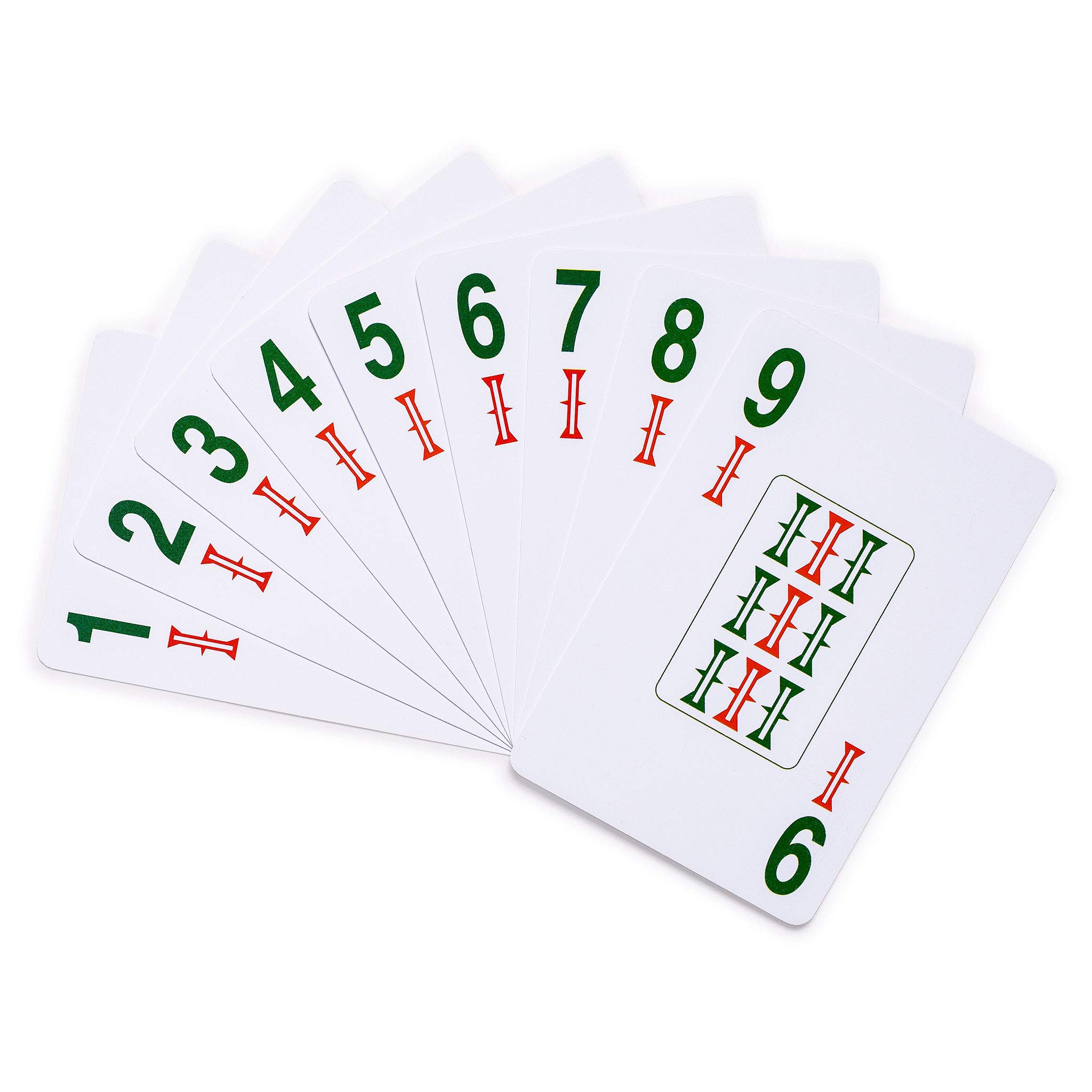 Yellow Mountain Imports American Mah Jongg (Mahjong) Playing Cards - 178 Card Set
