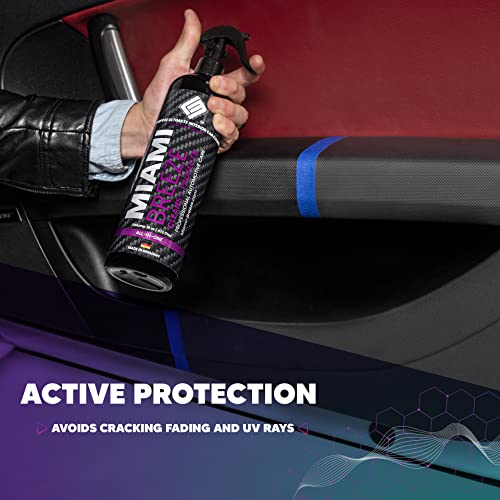 Miami Breeze Ultimate Interior Car Cleaner All Purpose Interior Cleaner & Protectant, Safe for Cars, Trucks, SUVs & Jeeps New Car Smell Spray 16 Fl Oz