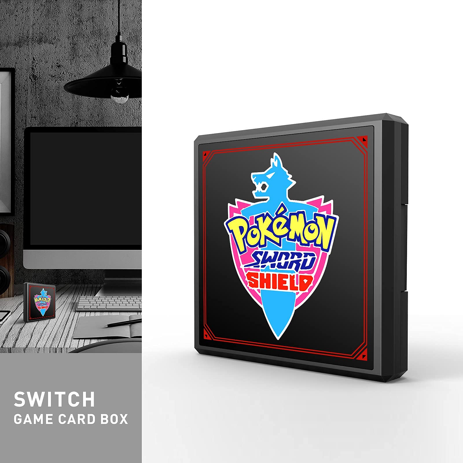 UFOPETIE 12 in 1 Game Card Case for Switch Sword Shield Switch Game Case,for Nintendo Switch Game Storage,Switch Game Card Case