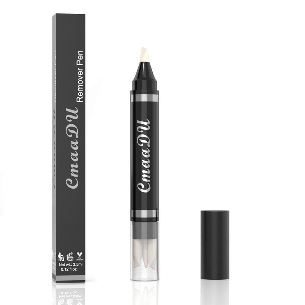 Eye Makeup Remover Pen, Portable Instant Makeup Remover Eraser Stick To Correct Makeup Mistakes, Mascara Smudges, Sharpen Eyeliner And Lipstick